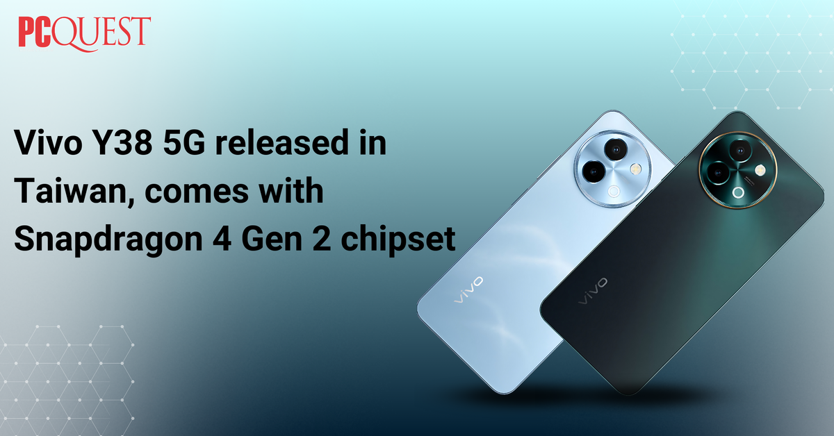 Vivo Y38 5G Released in Taiwan, Comes with Snapdragon 4 Gen 2 Chipset