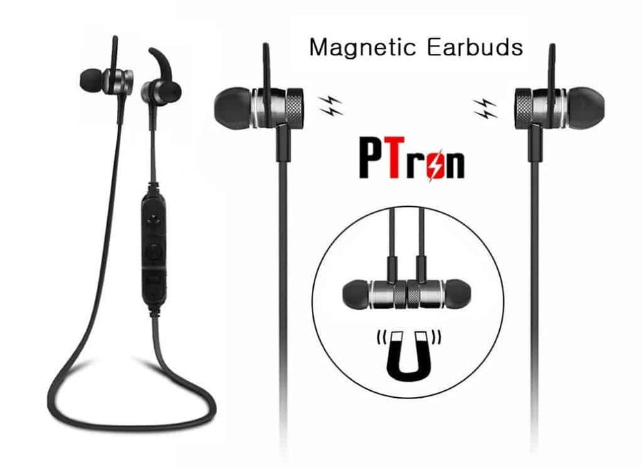 PTron Launches “Spark” Bluetooth sporty magnetic headset