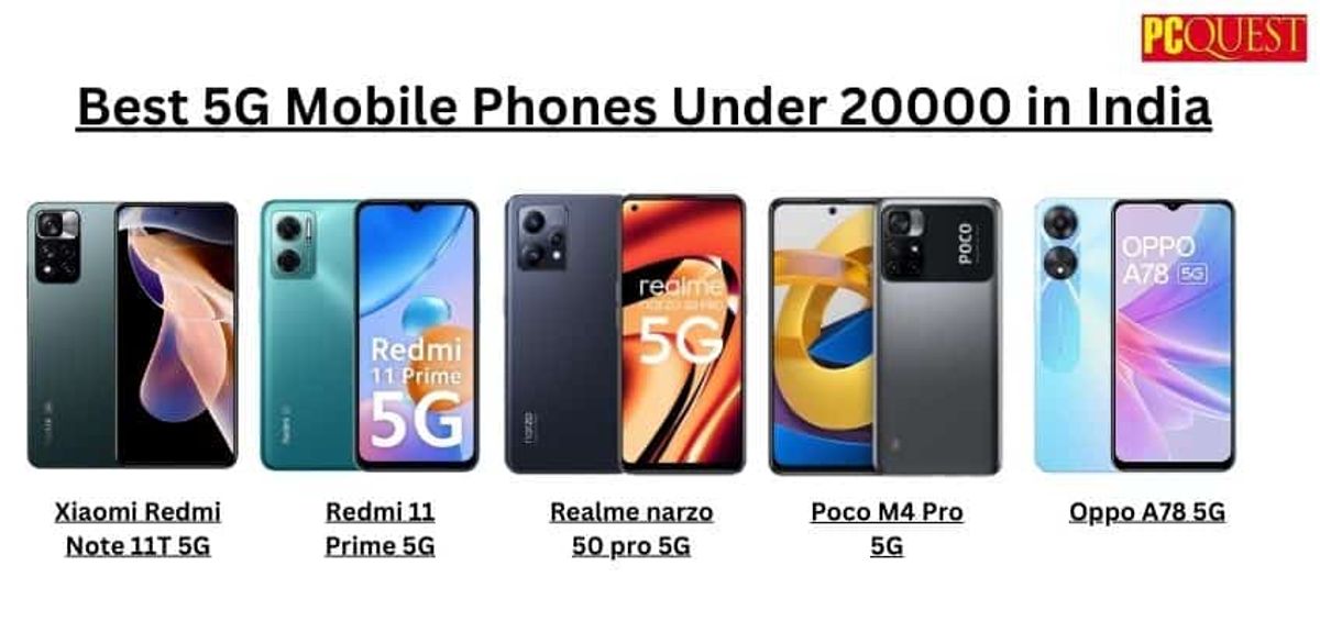 5 Best 5G Mobile Phones Under Rs 20000- Updated List for 2023 with ...