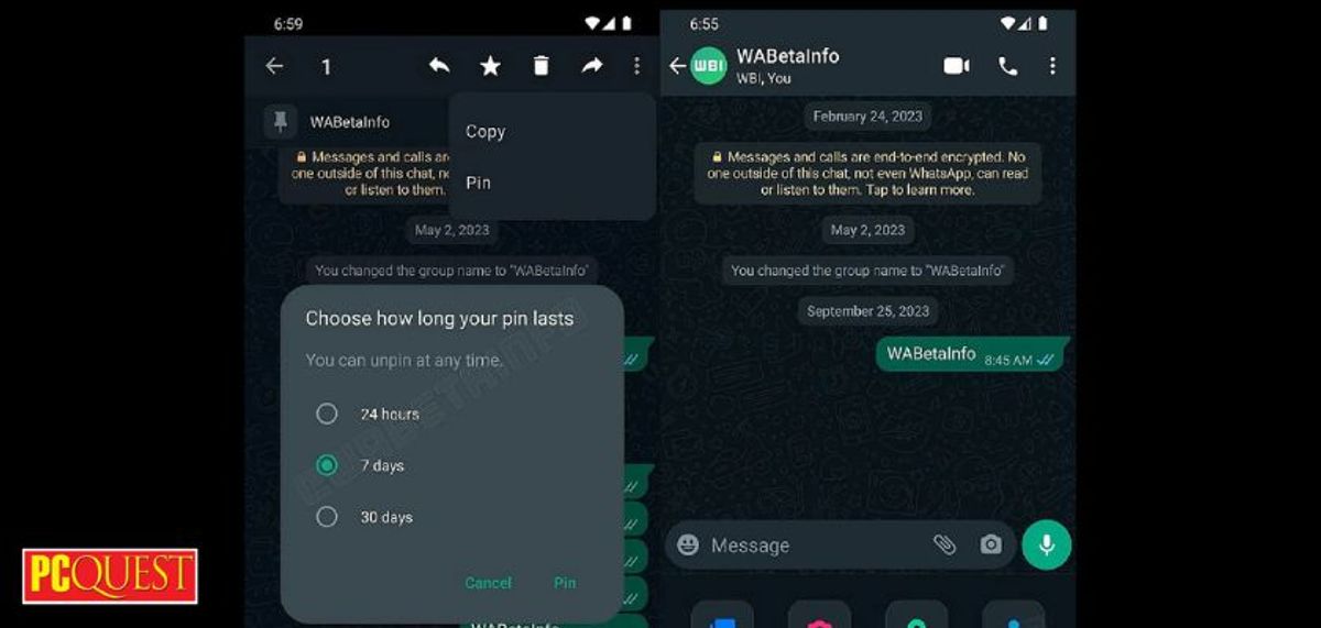 WhatsApp is Testing Pinned Messages in Group Chats, Working on a ...