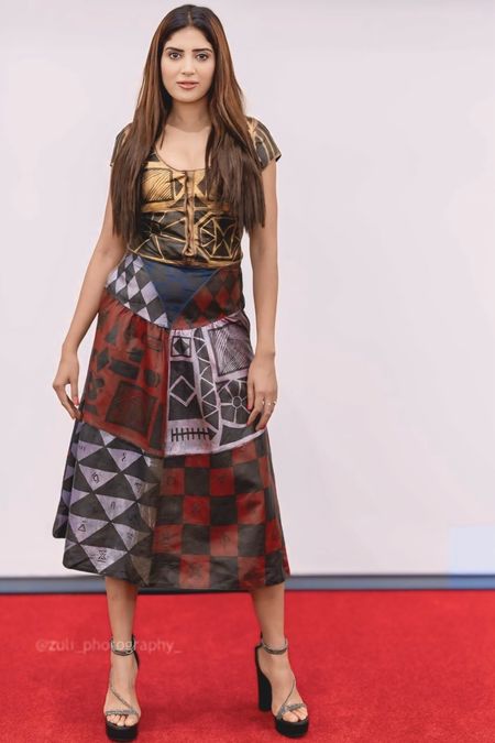 Komica Anchal becomes the first South Indian actress to walk at the ...