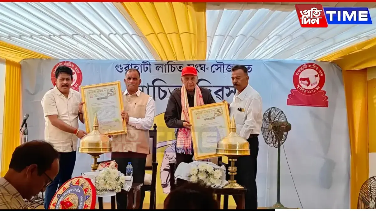 On Lachit Divas, 2 Luminaries Honoured For Carrying Forward Legacy