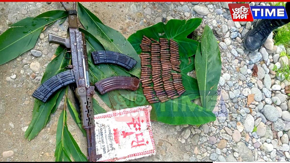 Significant Arms & Ammunition Seized Following Arrest of ULFA (I) Militant Rupam Asom