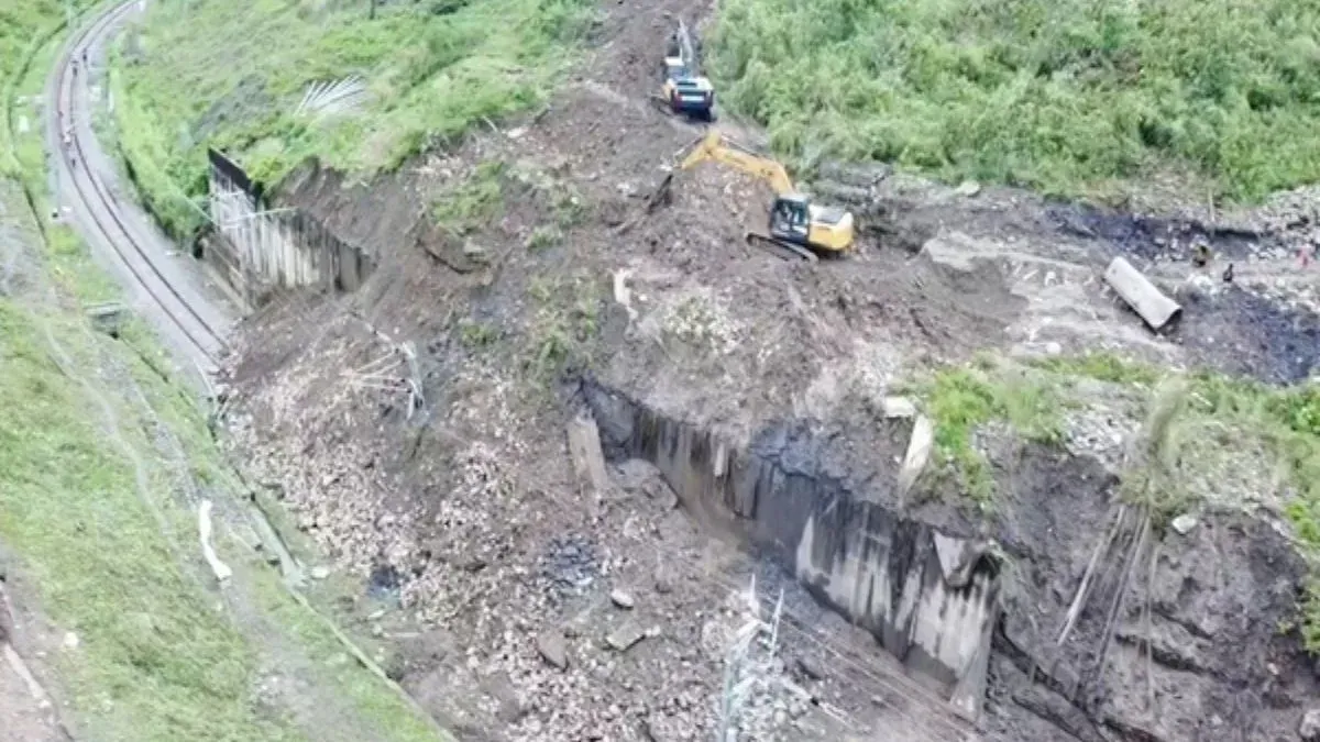 Assam Landslide Cripples Rail Line; NFR Races to Restore Lumding ...