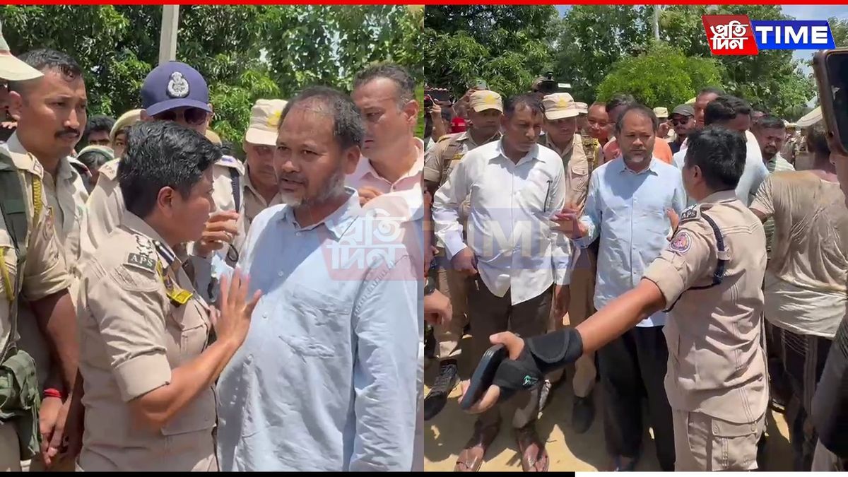 Akhil Gogoi Detained at Site of Mass Eviction in Chapar