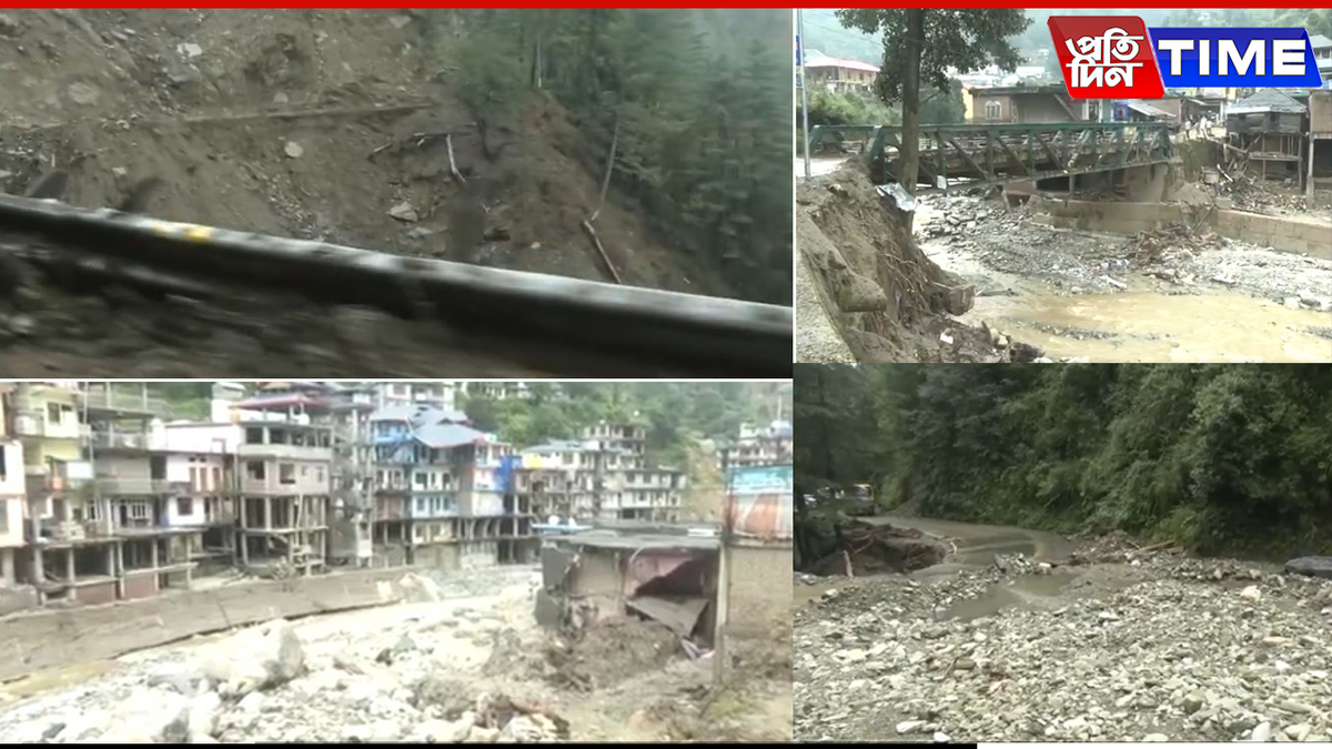 Cloudburst Wreaks Havoc in Himachal; Lives Lost, Infrastructure Crippled