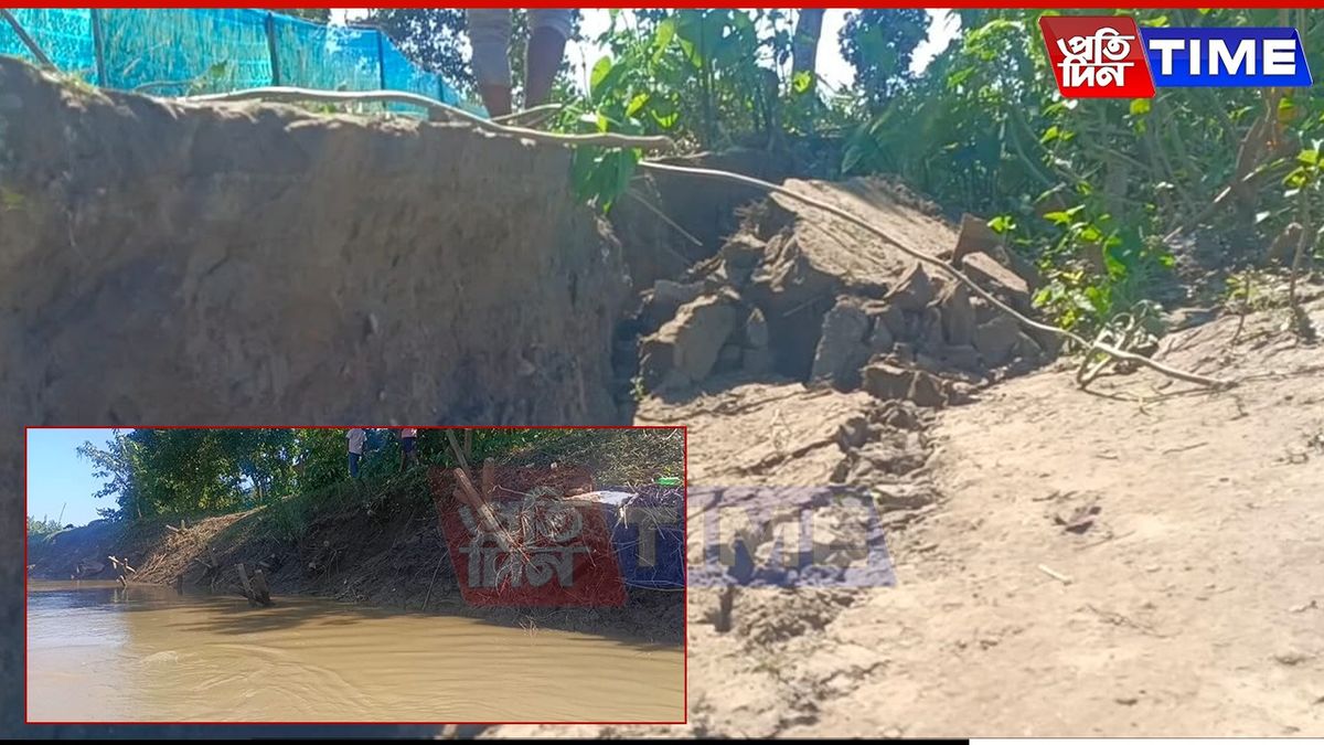 Decades-Old Dhansiri River Erosion Still Menaces Bokakhat Village