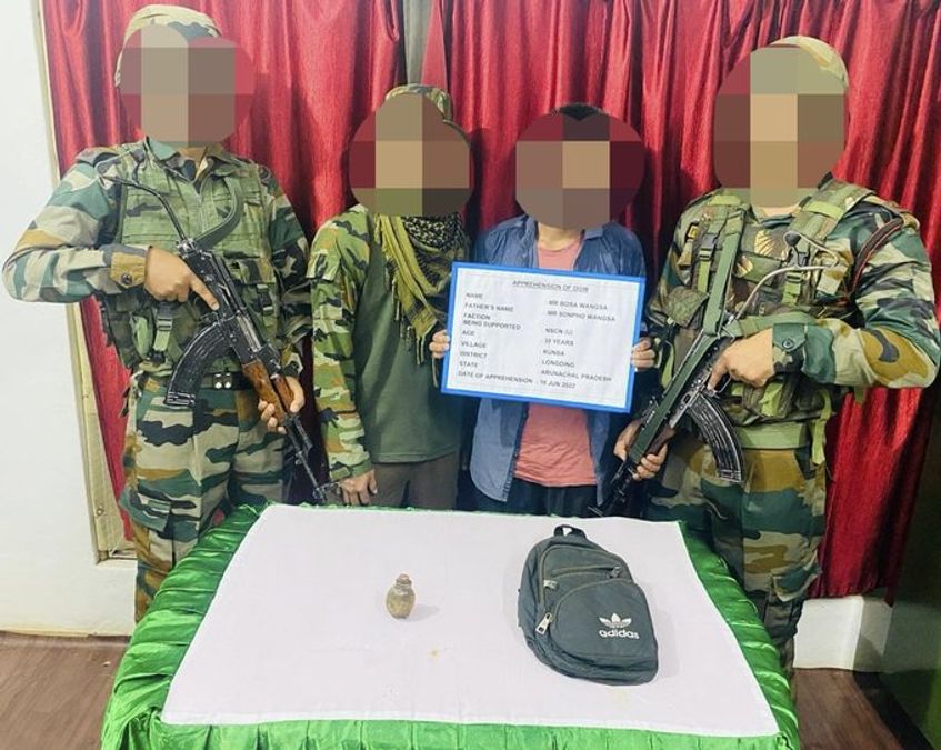 Assam Rifles Arrests OGW of NSCN-U in Arunachal
