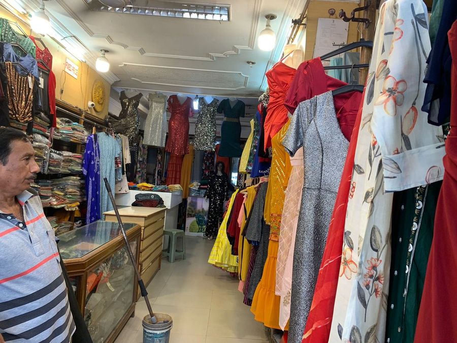 Guwahati's Shopping Hub Fancy Bazar Witness Less Customer Flow