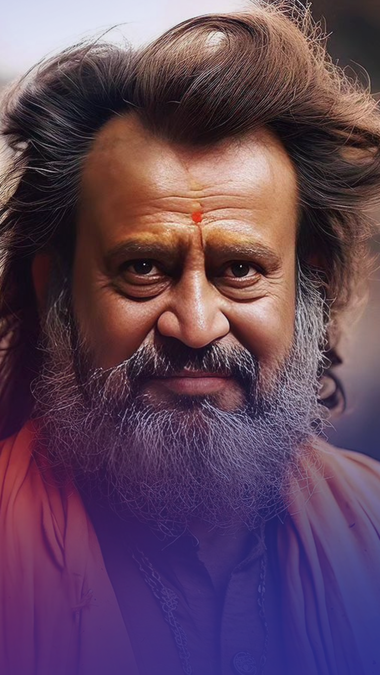 AI Generated pictures of South Indian Actors as Indian Monks