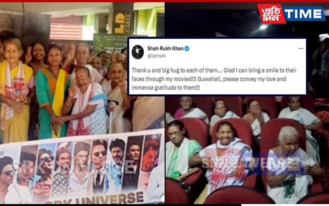 SRK Sends Silver Salute to Guwahati Grannies for 'Jawan' Love Amid Box ...