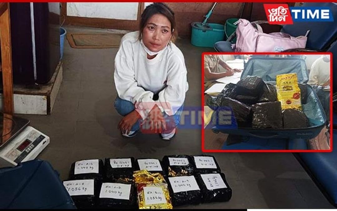 Myanmar Woman Held With Crystal Meth Worth Rs 31 Crore In Mizoram