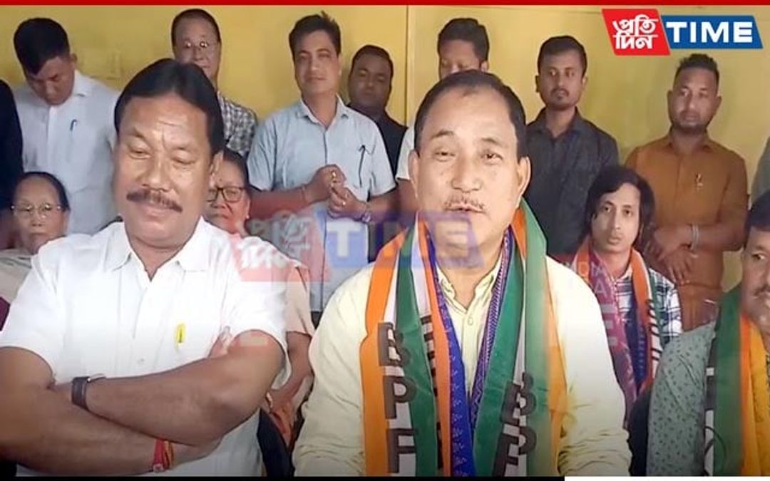 Assam: Kokrajhar BJP President Rajkumar Brahma Jumps Ship To BPF