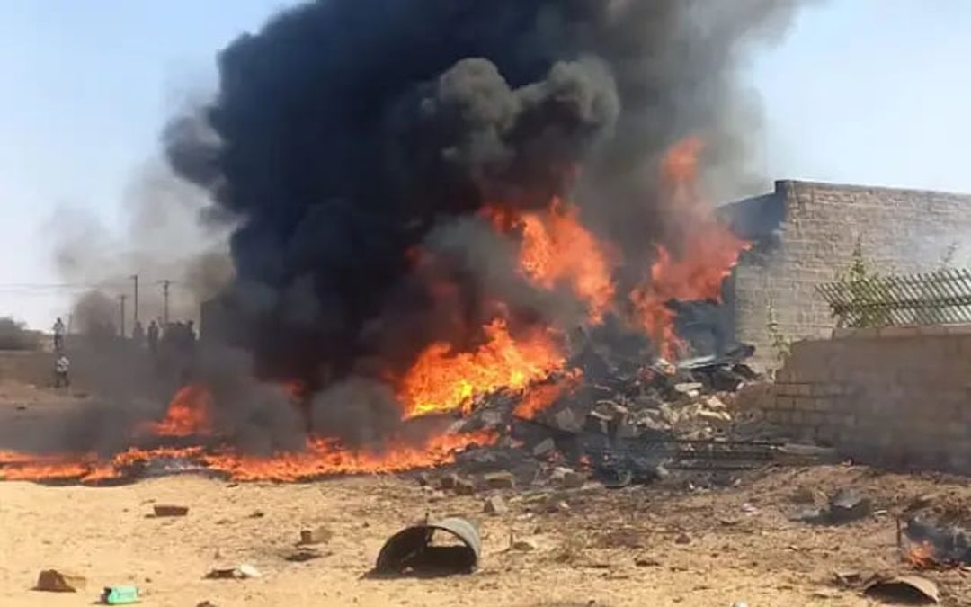 IAF Combat Aircraft Tejas Crashes In Jaisalmer, Pilot Safe