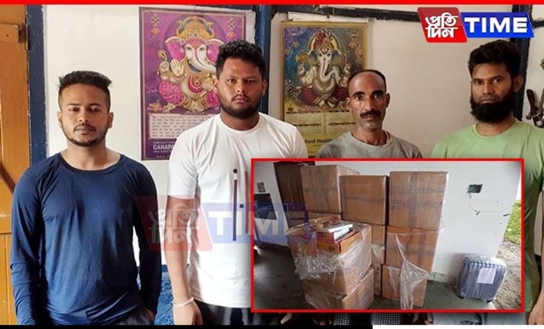 Kamrup Police Seize Foreign Cigarettes Worth Crores in Amingaon, Four ...