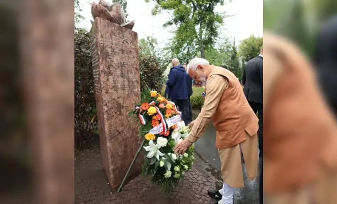 PM Modi Pays Homage At Jam Saheb Of Nawanagar Memorial In Warsaw
