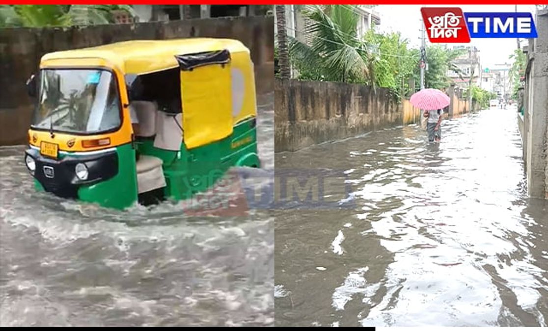 Flash Floods Submerge Guwahati After Sunday Morning Rain, IMD Issues ...
