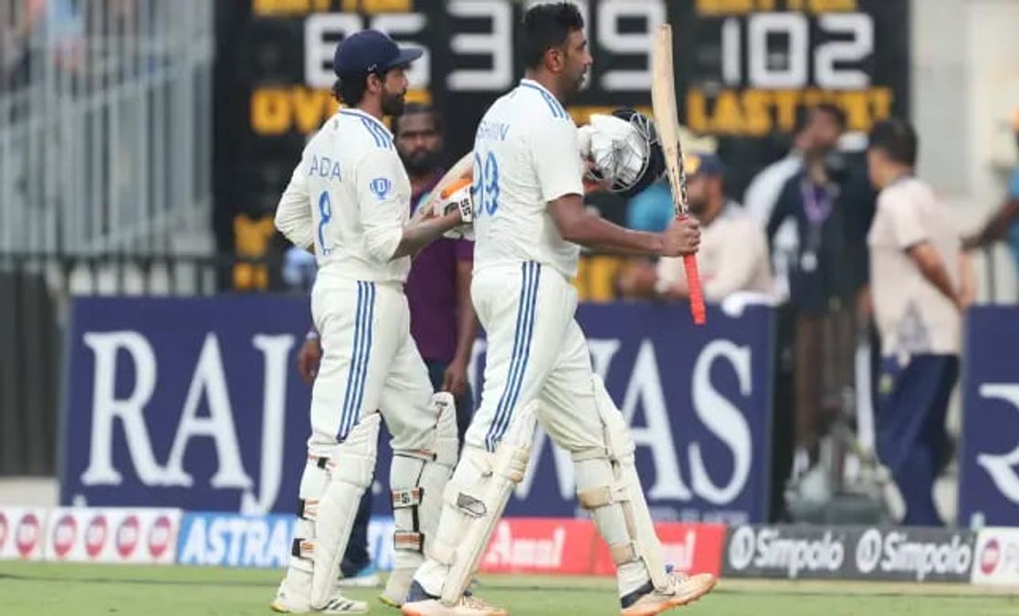 Ashwin-Jadeja Lead Indian Recovery On Day 1 Of Chennai Test