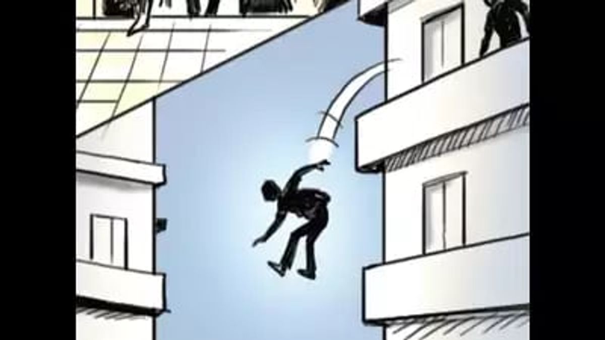Youth Critical After Falling Off Building In Guwahati