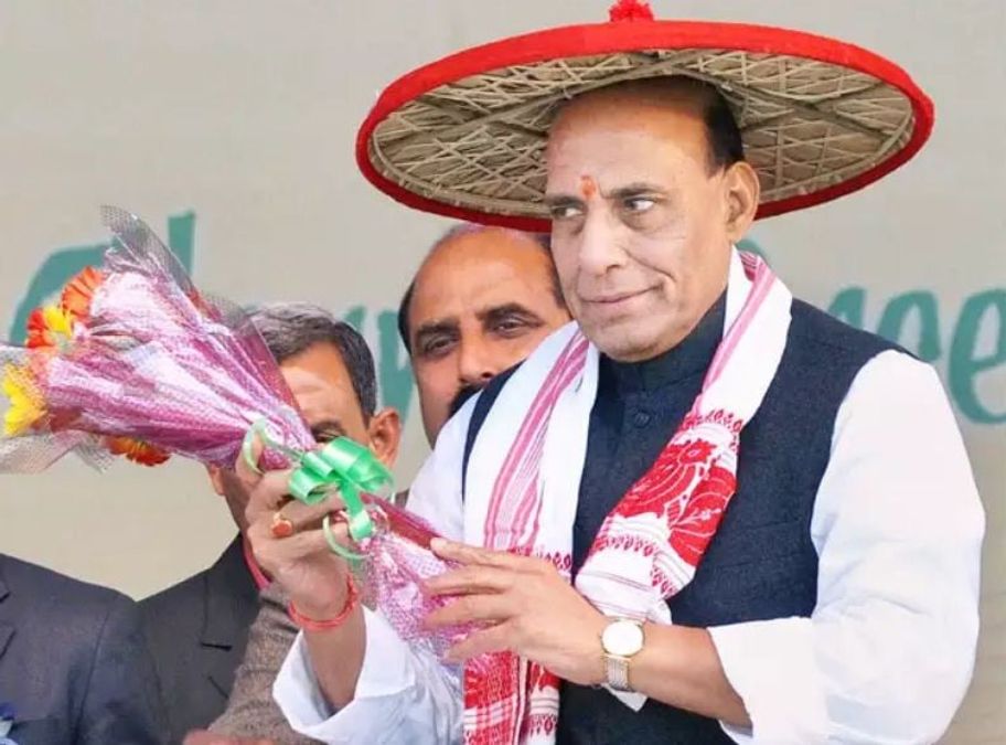 Rajnath Singh inaugurates smart border system in Dhubri