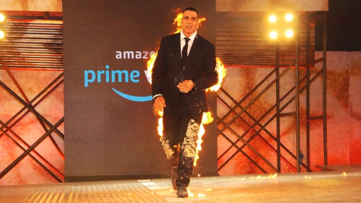 Akshay Kumar Set On Fire On Launch Of Amazon Prime Web Series