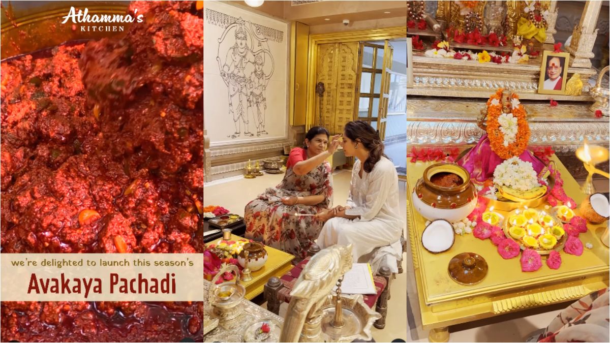 Athamma s Kitchen: అత్తగారి ఆవకాయ పచ్చడి.. వీడియో షేర్ చేసిన ఉపాసన