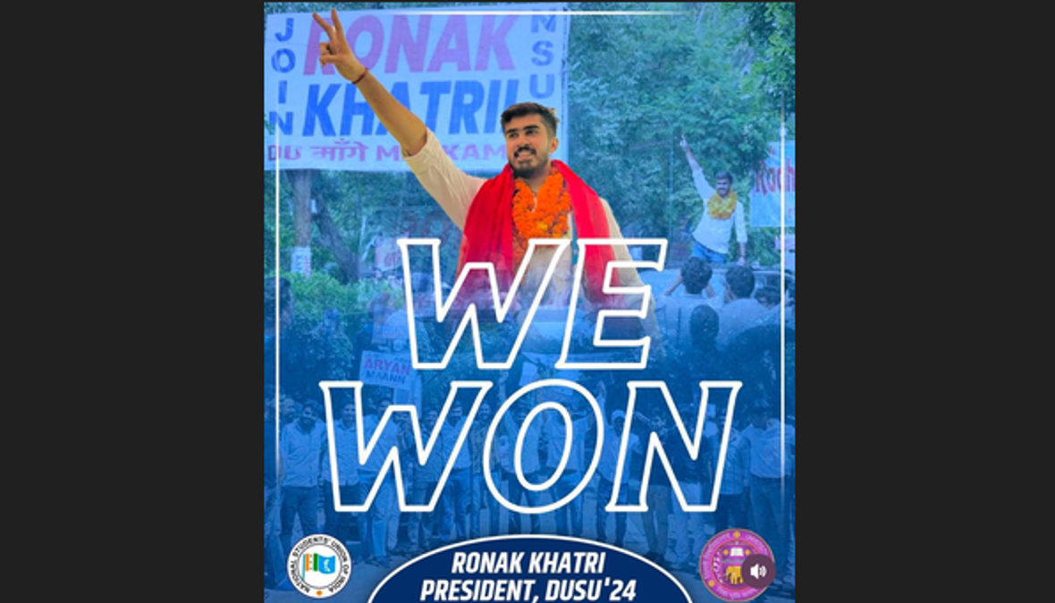 DUSU result: NSUI captures president’s post after 7 years