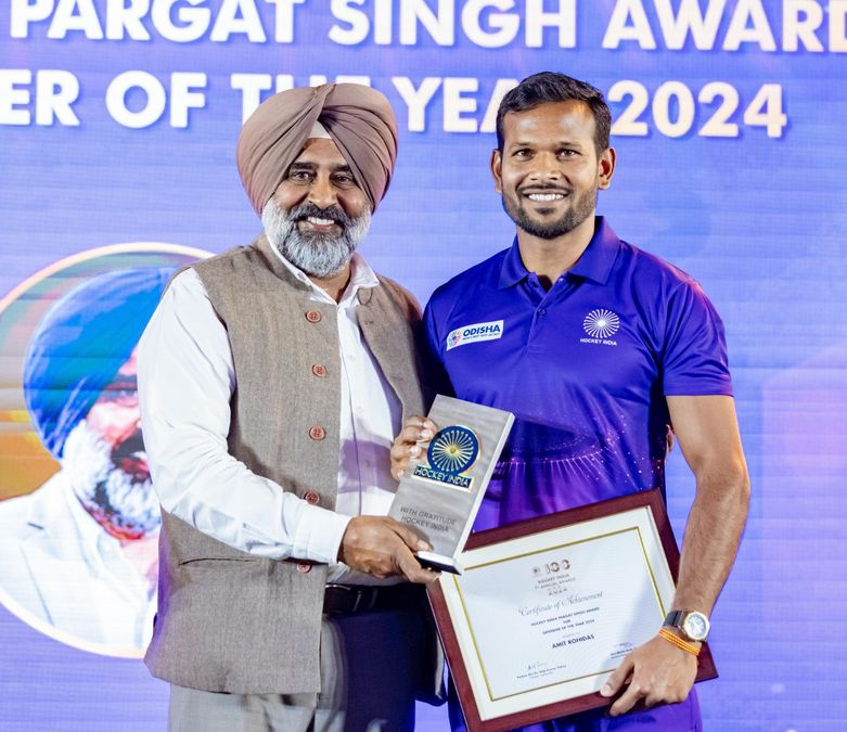 'Surprised and overjoyed': Amit Rohidas on winning Pargat Singh Award for Defender of the Year 2024