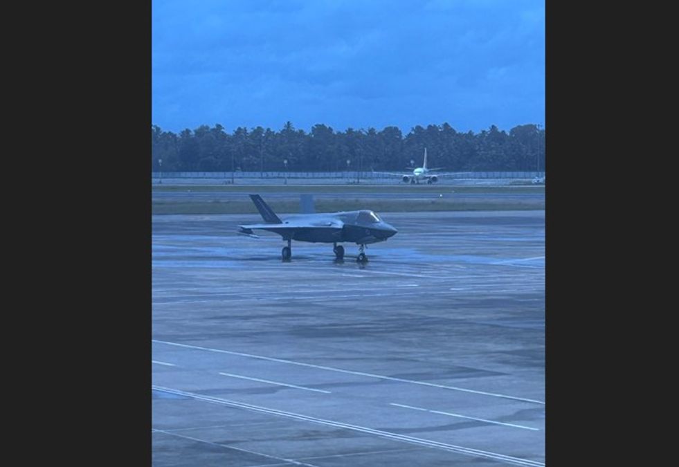 UK F-35 fighter jet makes emergency landing at Thiruvananthapuram airport