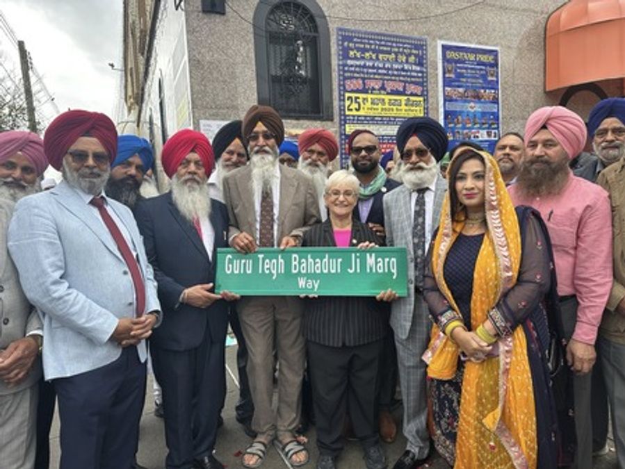 New York City road renamed 'Guru Tegh Bahadur Ji Marg' to honour his legacy