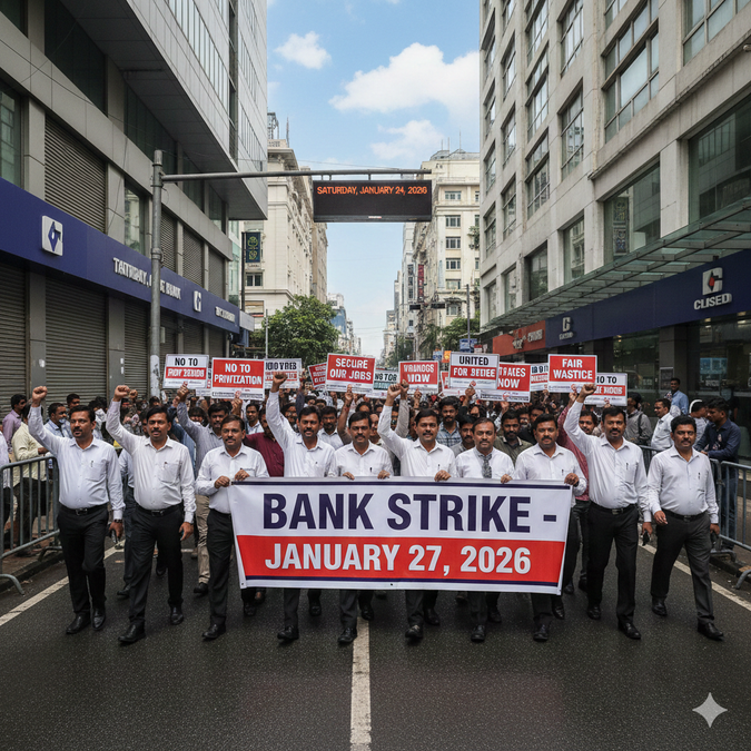 Nationwide Bank strike today; Public sector banking services likely to ...