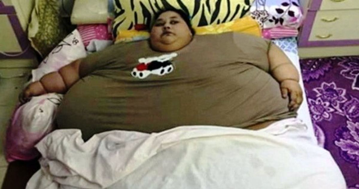 500 kg Egyptian woman reaches Mumbai to 'lose' weight