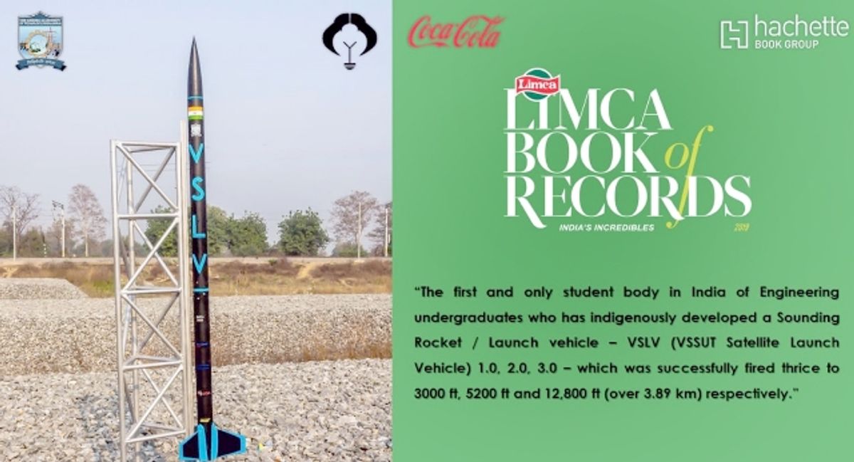 SLV developed by Odisha students enters Limca Book of Records