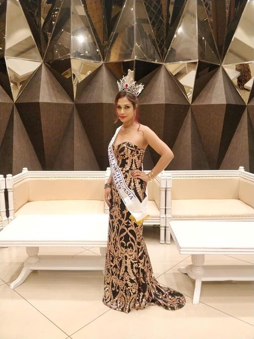 Odisha's Amita Panda crowned Mrs Central Pacific Asia Universe