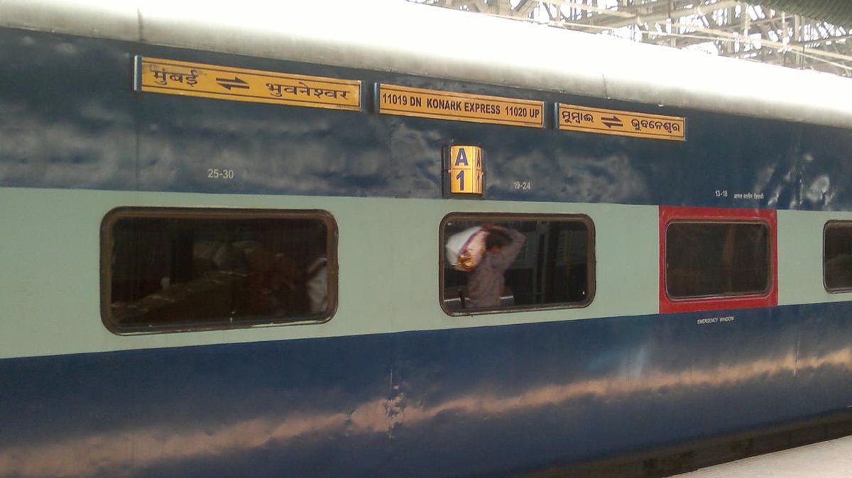 Konark Express delayed by over 10 hours following heavy rain in Mumbai