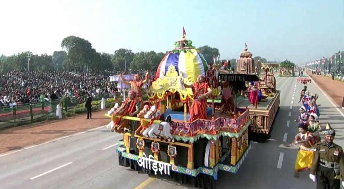 Odisha tableau bags second prize at R-Day parade