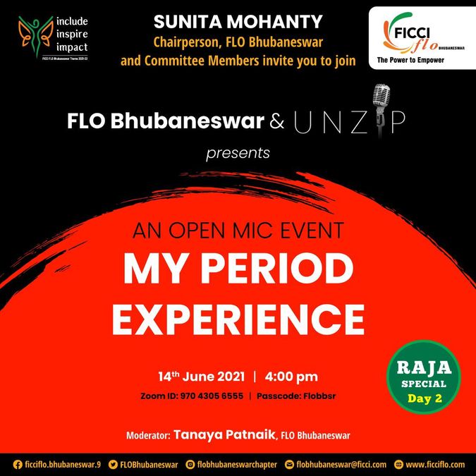 Webinar on ‘My Period Experience’ held