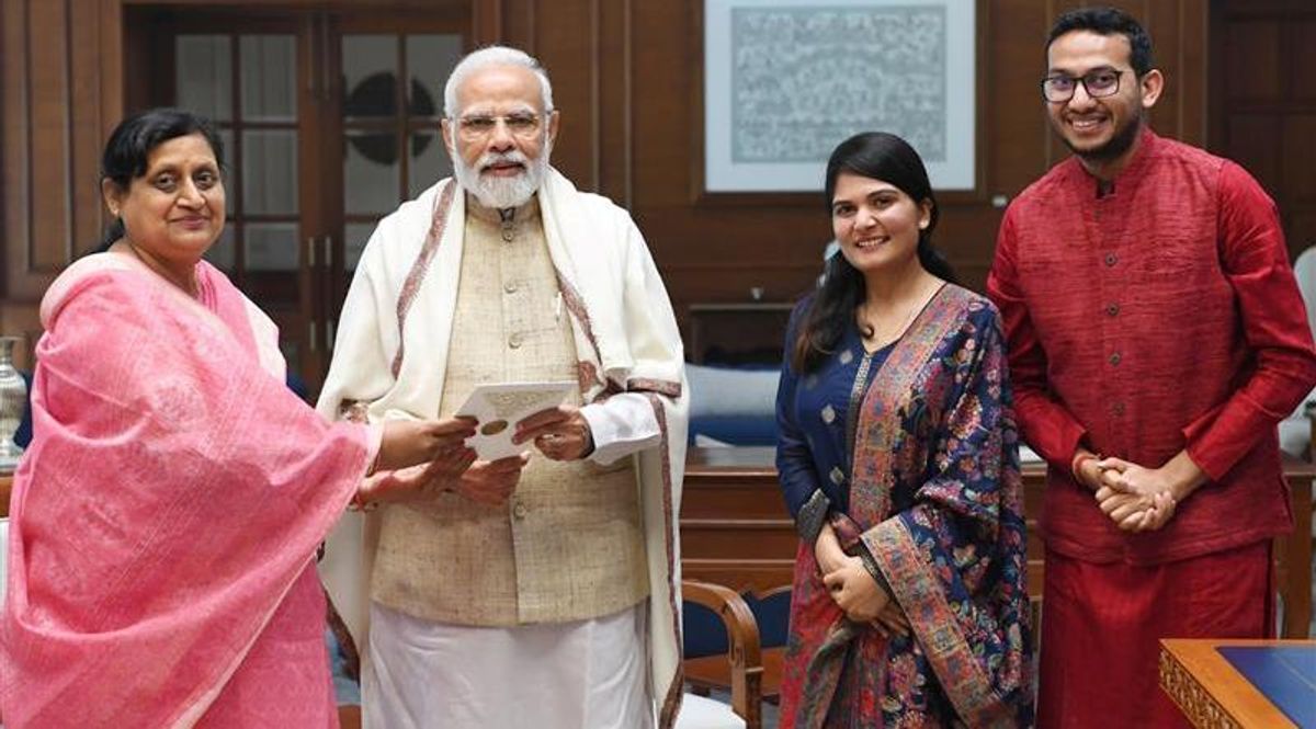 Odisha-born businessman invites PM Modi to his wedding