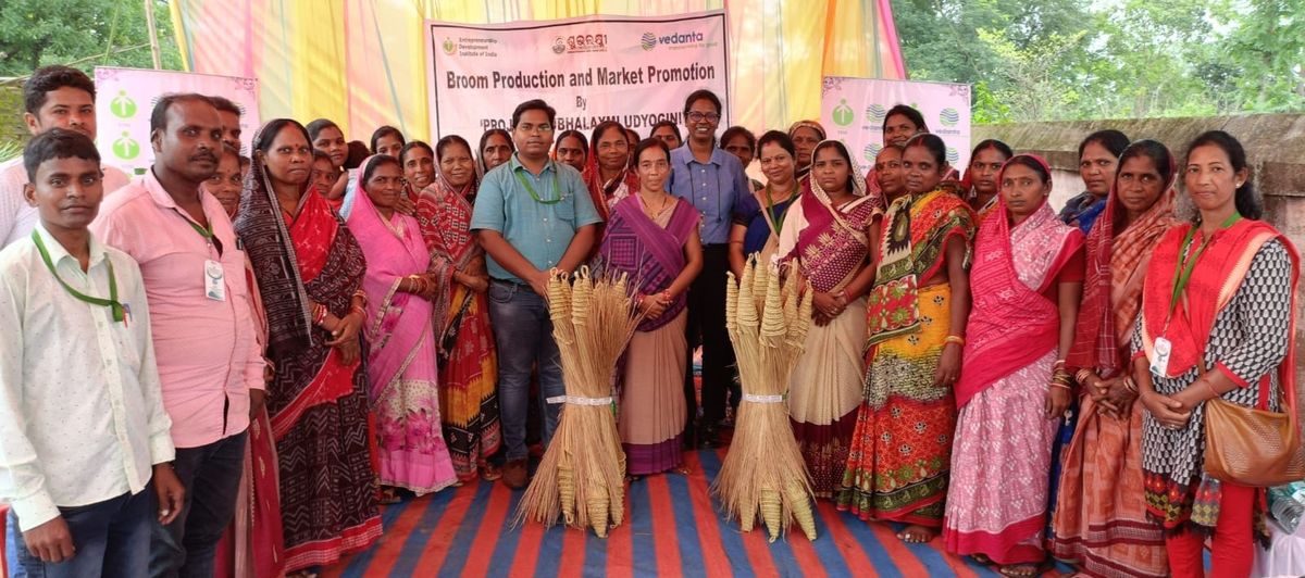 Vedanta Aluminium’s Subhalaxmi Cooperative launches broom-making ...