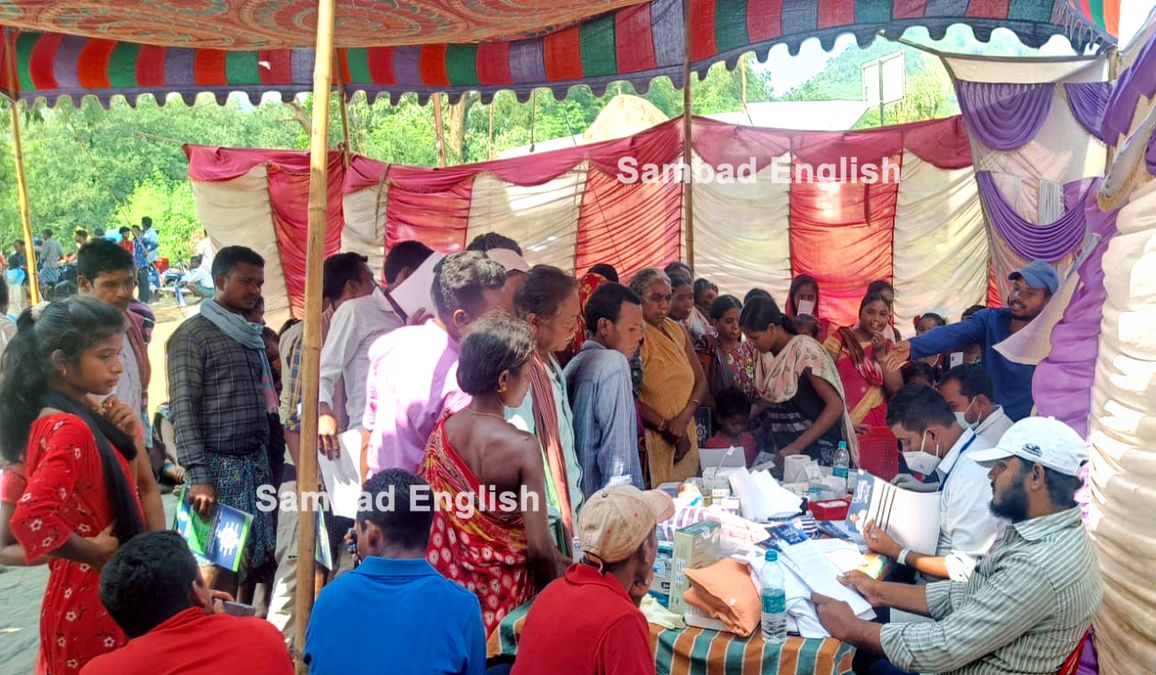 Andhra conducts health camp again in Pottangi block of Odisha’s Koraput ...