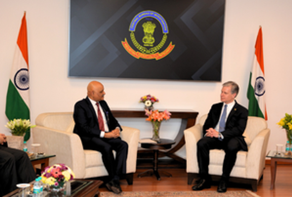 FBI director meets CBI chief, discusses extradition of suspects wanted ...