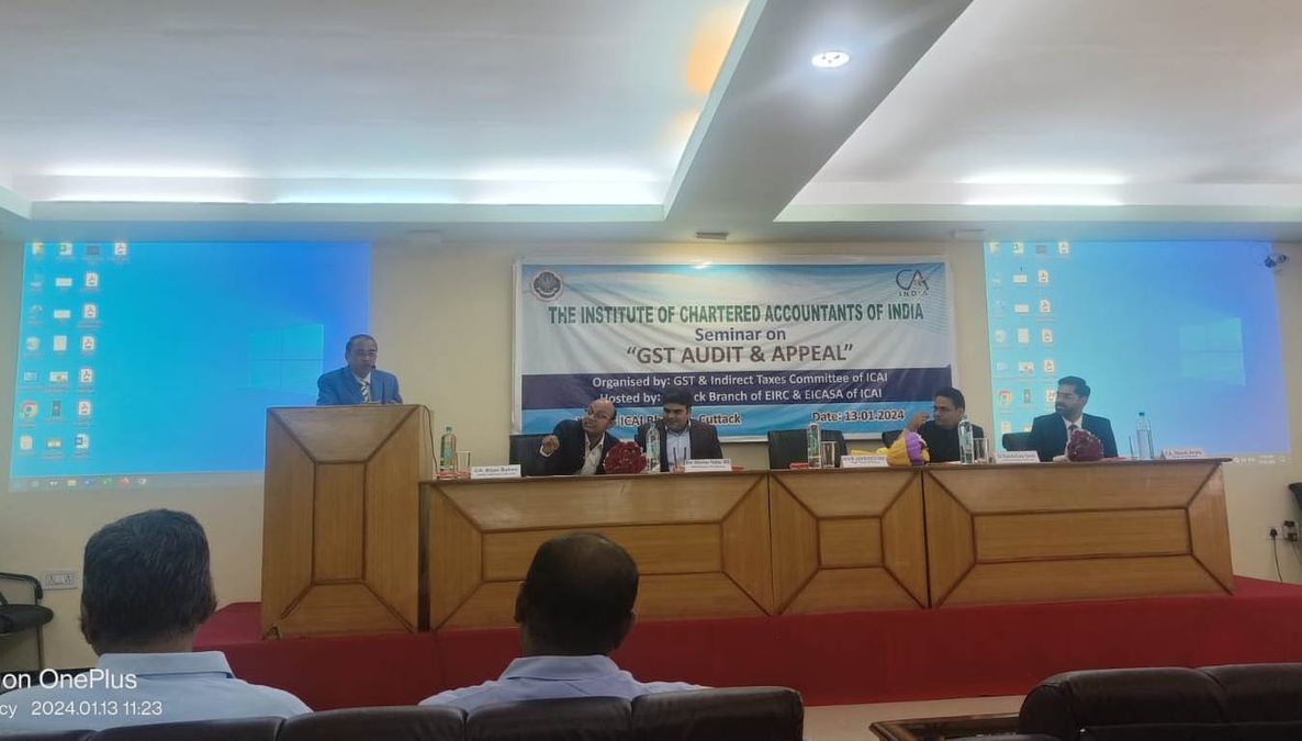 Seminar on GST Audit & Appeal held in Cuttack