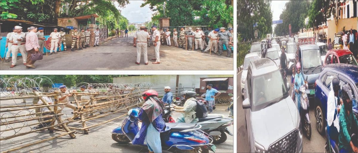 ନାକେଦମ କଲା ନାକାବନ୍ଦି: ସାଢ଼େ ୪ଘଣ୍ଟା କଲବଲ ଆମ୍ବୁଲାନ୍ସ ବି ଫସିଲା