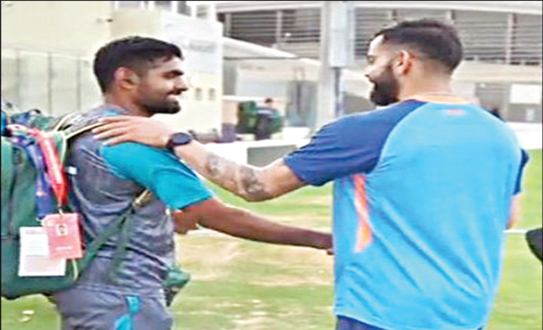 ବାବର-କୋହଲି ଭେଟାଭେଟି