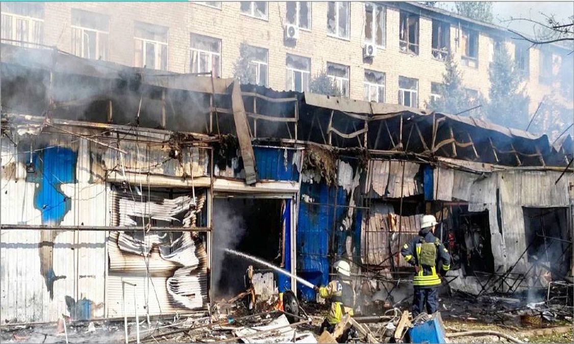 ୟୁକ୍ରେନର ସହରରେ ରୁଷ୍‌ର ଭୟଙ୍କର ଆକ୍ରମଣ: କ୍ଷେପଣାସ୍ତ୍ର ମାଡ଼ରେ ୧୬ ଜଣଙ୍କ ମୃତ୍ୟୁ