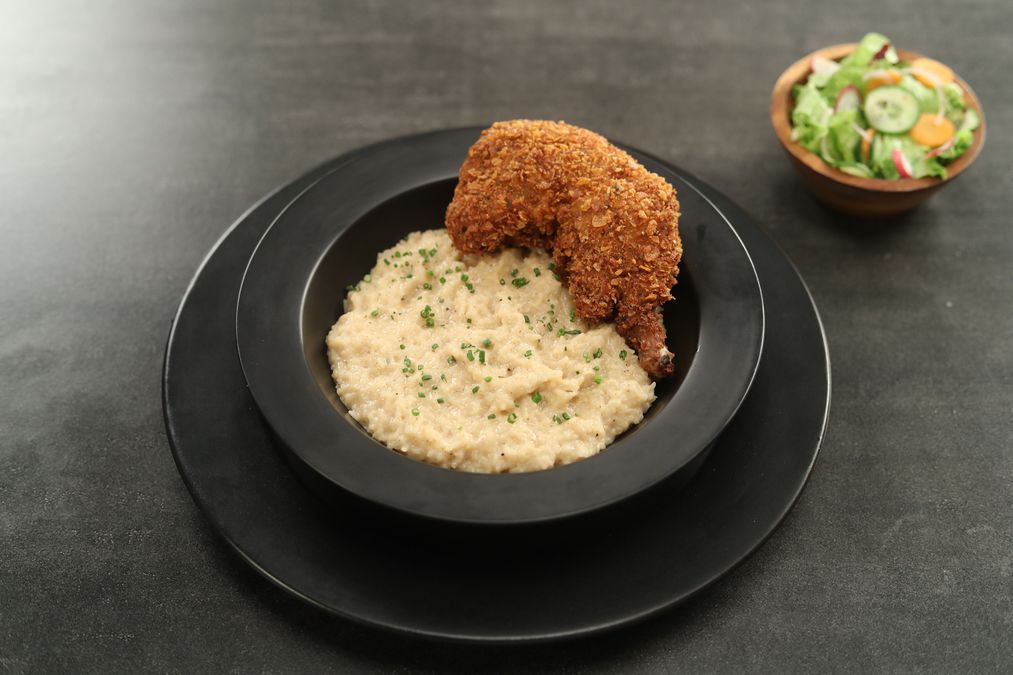 Fried Chicken Risotto