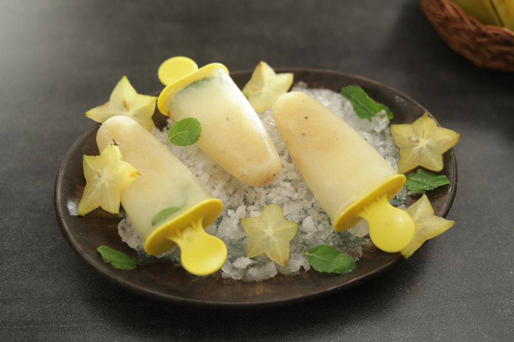 Star Fruit Popsicles