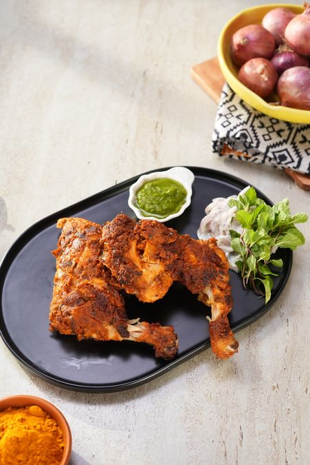 Spicy Molaga Podi Chicken