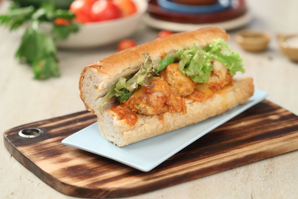 Chicken Meatballs Sub