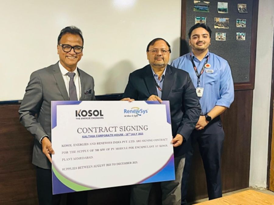 RenewSys Inks 700 MW POE Encapsulant Deal With Kosol Energie